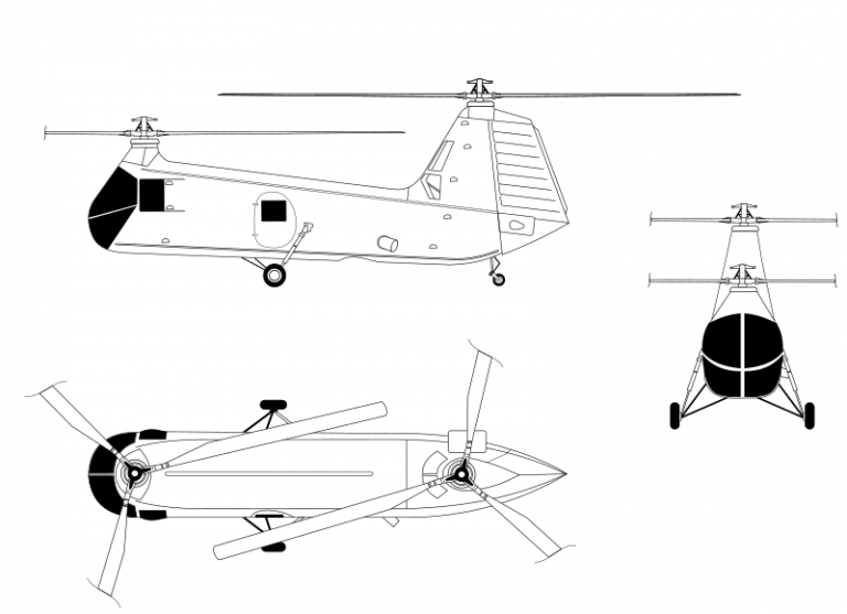 HUP/H-25 (Piasecki HJP1) Retriever | Naval Helicopter Association ...